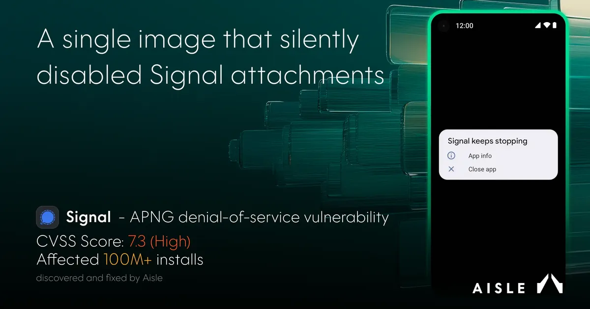 How One Image Can Break Signal | AISLE